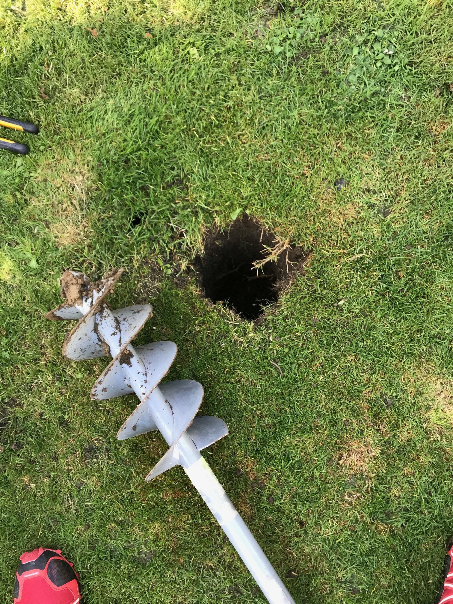 New washing line post - South Coast Handyman