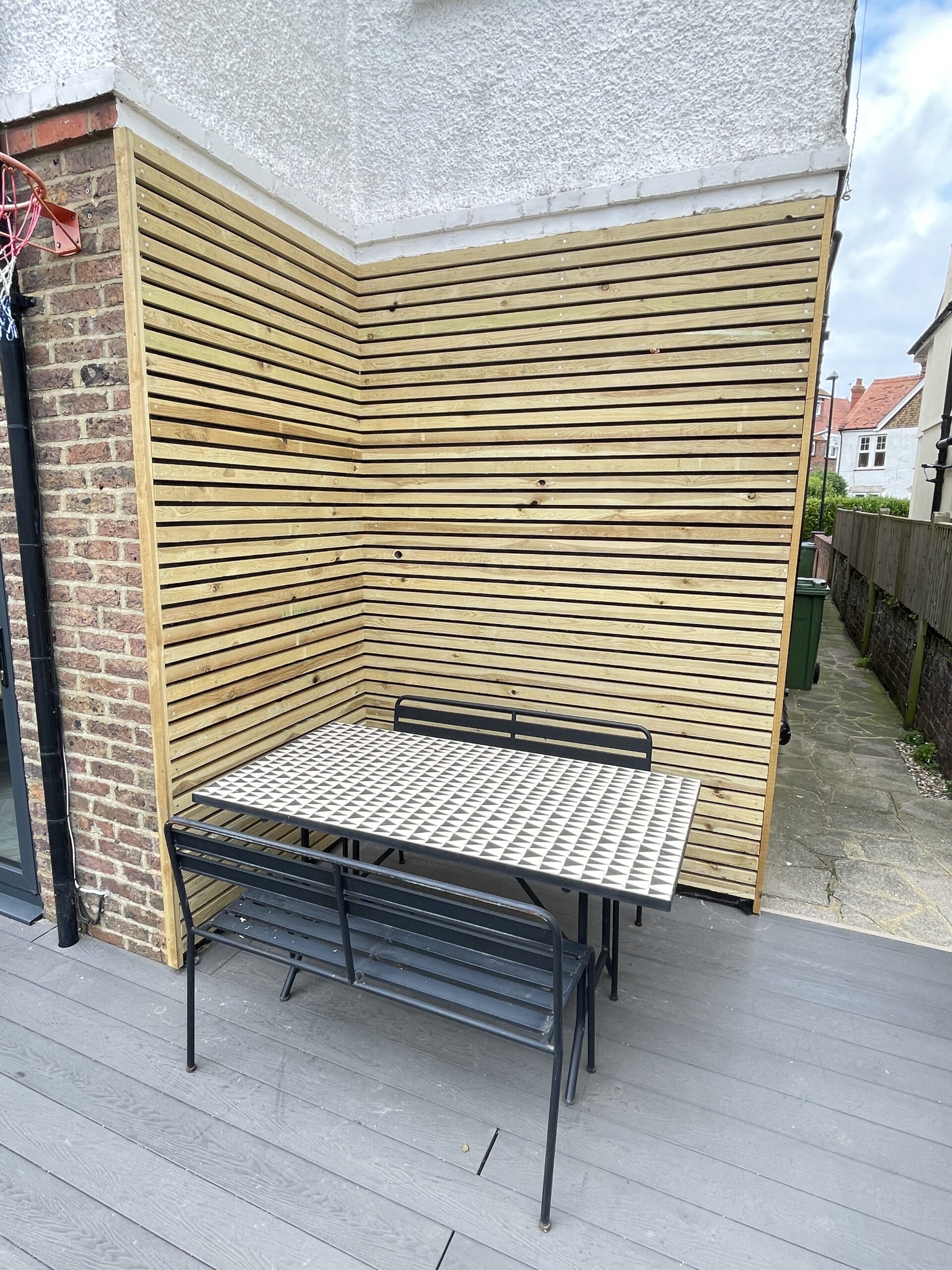 Slatted wall - South Coast Handyman